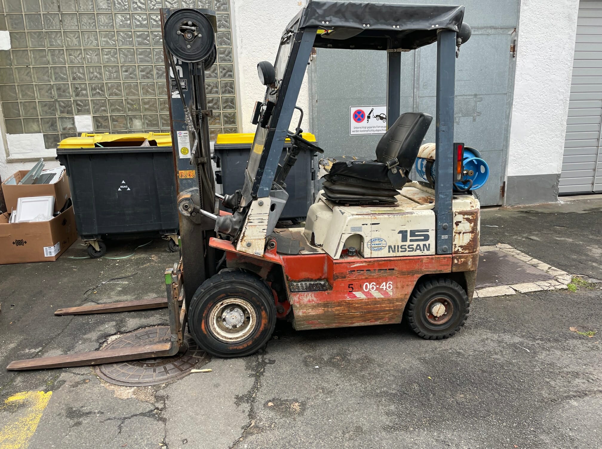 Staplergas: Treibgas für Gabelstapler kaufen - Gasflasche.de